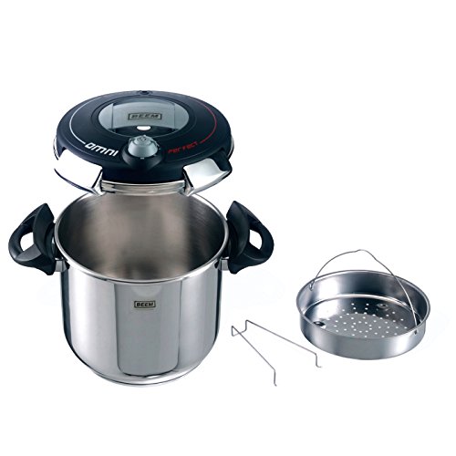 【ᐅᐅ】BEEM Germany Omni Perfect, Schnellkochtopf mit Einhandbedienung, 10 ...